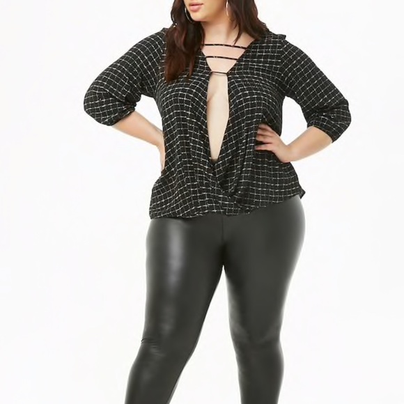 Forever 21 | Tops | Contemporary Openfront Blouse | Poshmark